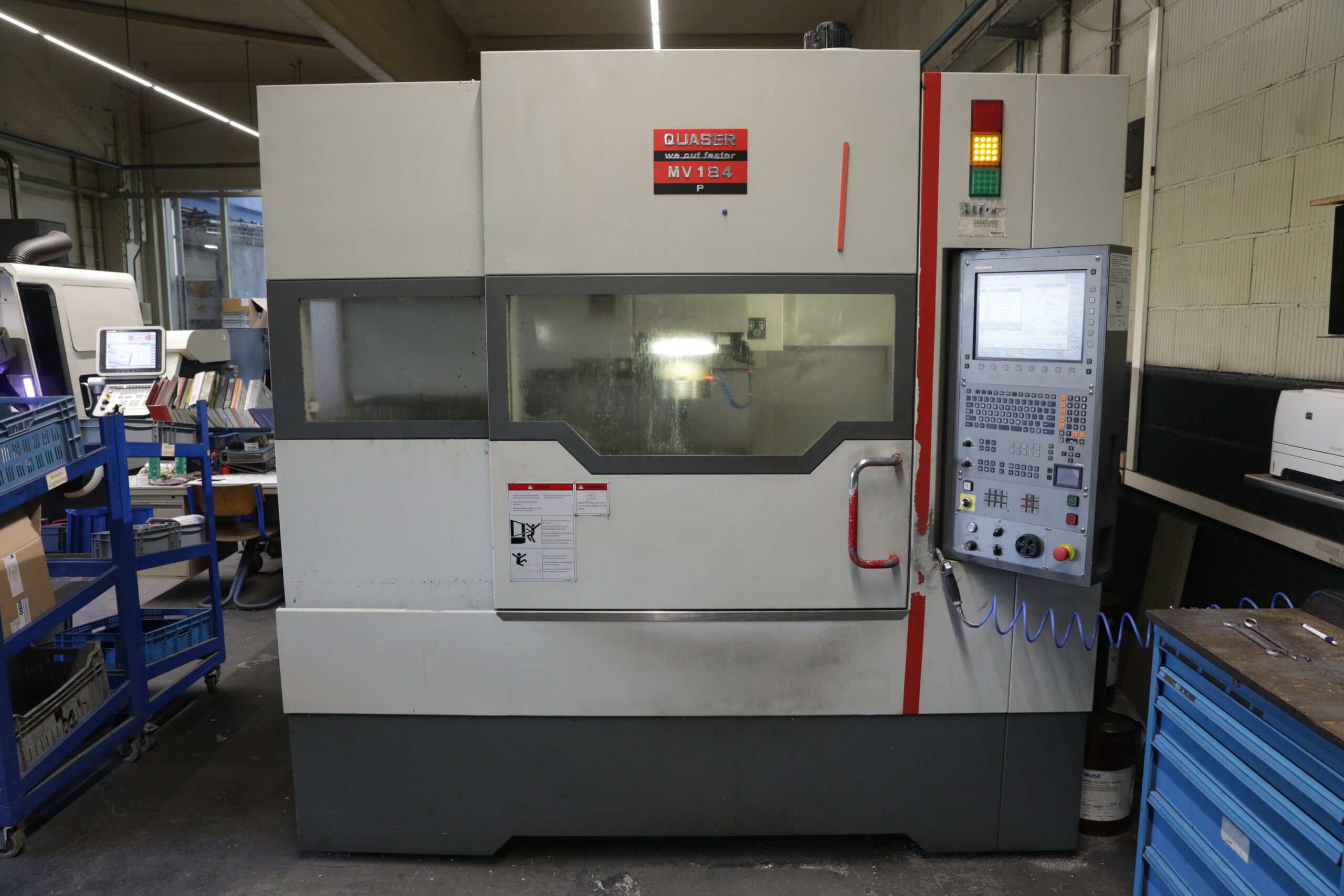Quaser MV184P/12B CNC Freesbank | RVS Montfoort